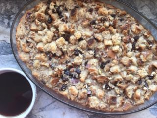 Creole Bread Pudding with Bourbon Sauce