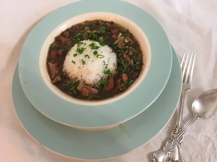 Turkey Bone Gumbo